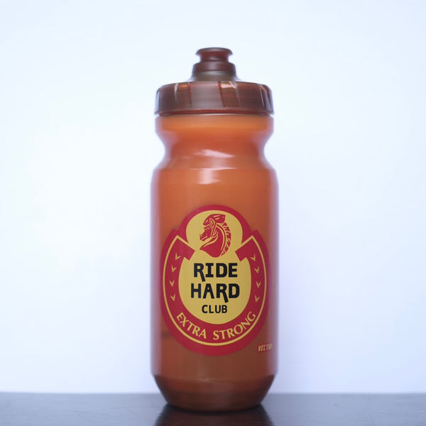 Vector Ride Hard Cycling Bidon With a Red Horse Cyclist – Vector Cycling
